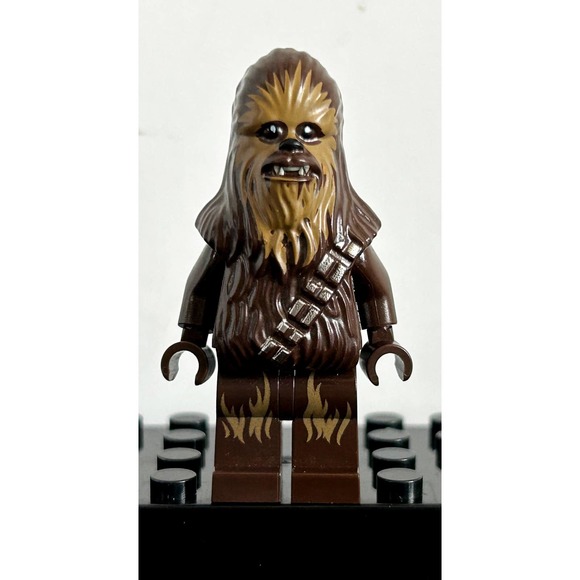 Lego | Toys | Lego Star Wars Dark Tan Fur Chewbacca Minifigure Sw532 ...